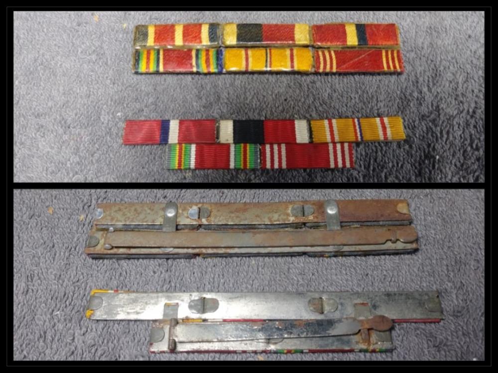 WW2 Ribbon Bars Theater Made ? - MEDALS & DECORATIONS - U.S. Militaria ...