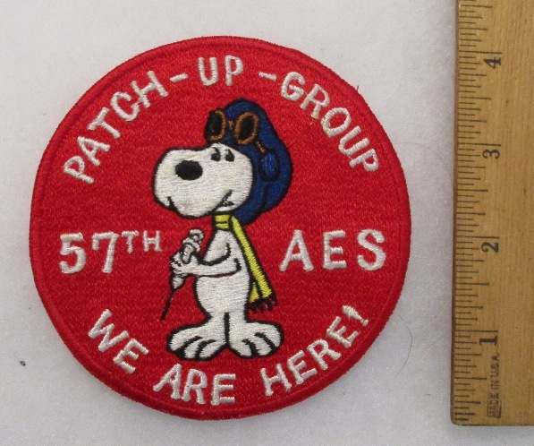 Vietnam Era 57th AES Patch Up Group Patch - AIR FORCE (USAAF IS WITH ...