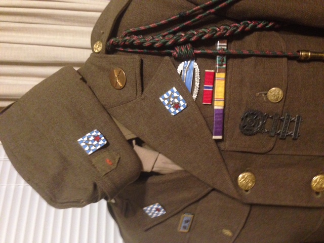 1st Division Jacket with Black Sleeve Diamond - UNIFORMS - U.S ...