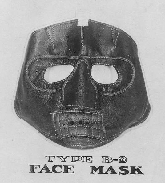Bomber cold weather face mask(?) - FLYING HELMETS AND ACCESSORIES - U.S ...
