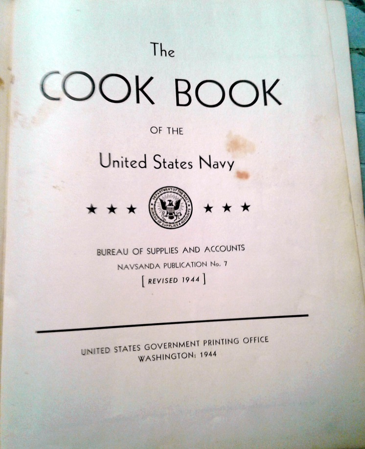 WWII Navy cookbook and a navy magazine - EPHEMERA, PHOTOGRAPHS ...