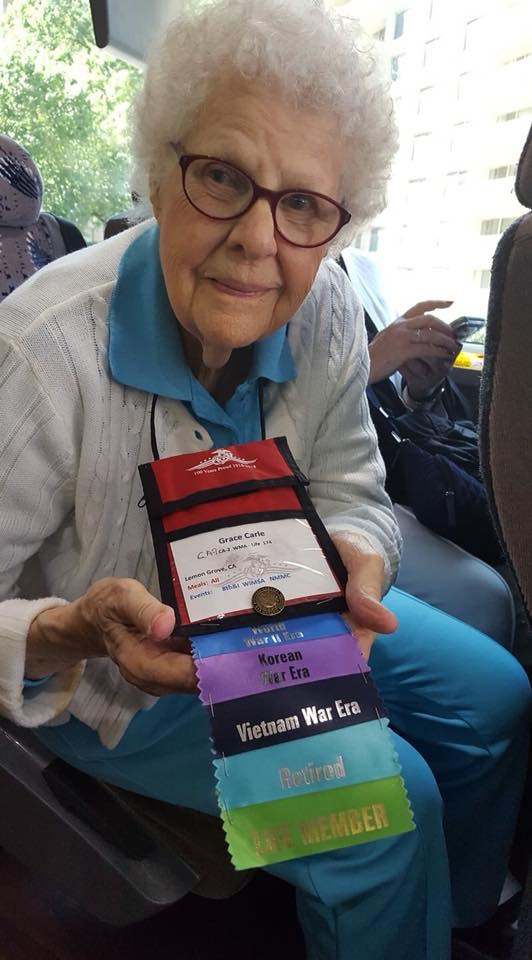 SgtMgr Grace Carle three war vet - WOMEN'S SERVICES - U.S. Militaria Forum