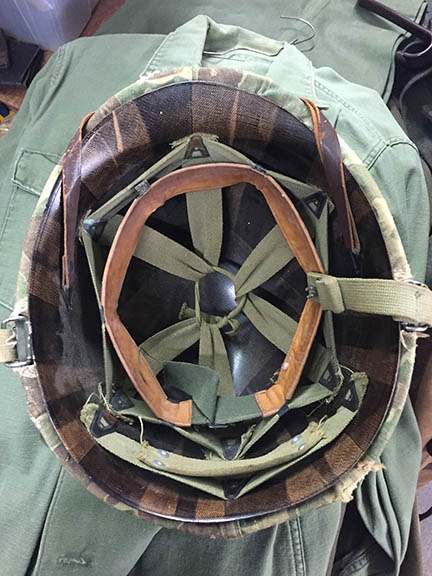 USMC Shore Party Helmet & cover - M-1; M-1C & M-2 HELMETS - U.S ...