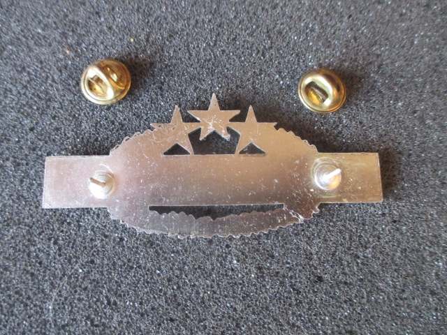 CIB. Combat Infantry Badge. 4th Award. Aluminum / Black - COMBAT ...