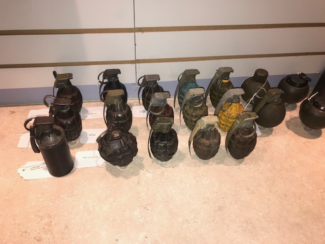 How do you display your grenades? - FIREARMS - U.S. Militaria Forum