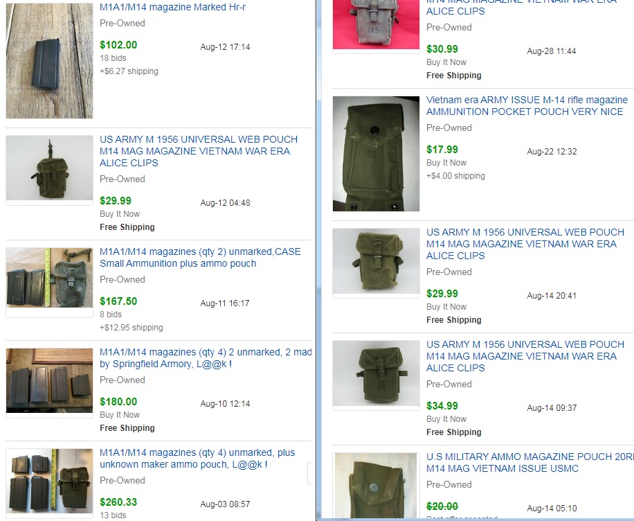 M14 Magazines and Pouches - Vietnam Era - FIREARMS - U.S. Militaria Forum