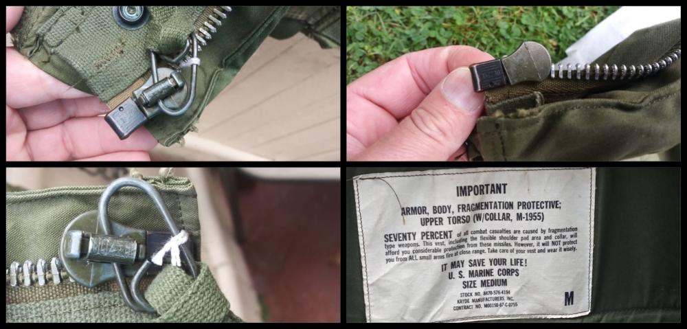 USMC M55 Flak Jacket Pattern? - BODY ARMOR - U.S. Militaria Forum