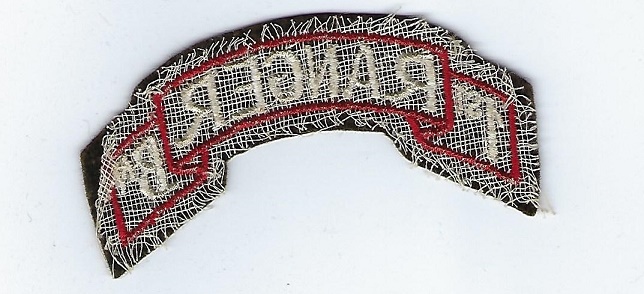 1st Ranger Bn Scroll - ARMY AND USAAF - U.S. Militaria Forum