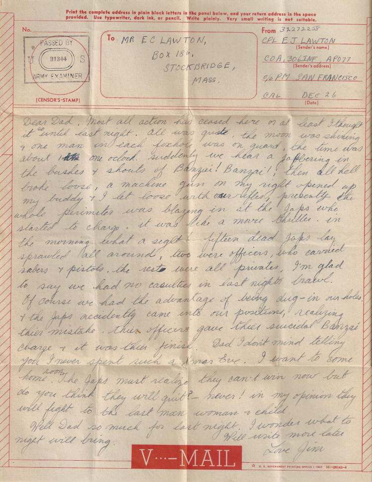WW2 Letters - EPHEMERA, PHOTOGRAPHS & MILITARY ARTWORK - U.S. Militaria ...