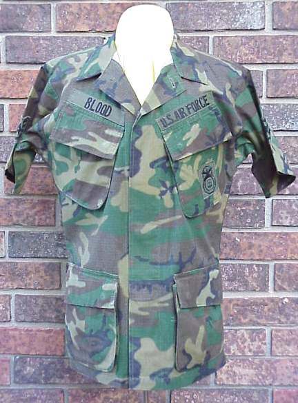 USAF Security Police 1969 camo outfit - CAMOUFLAGE UNIFORMS - U.S ...