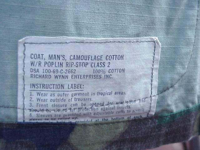 USAF Security Police 1969 camo outfit - CAMOUFLAGE UNIFORMS - U.S ...