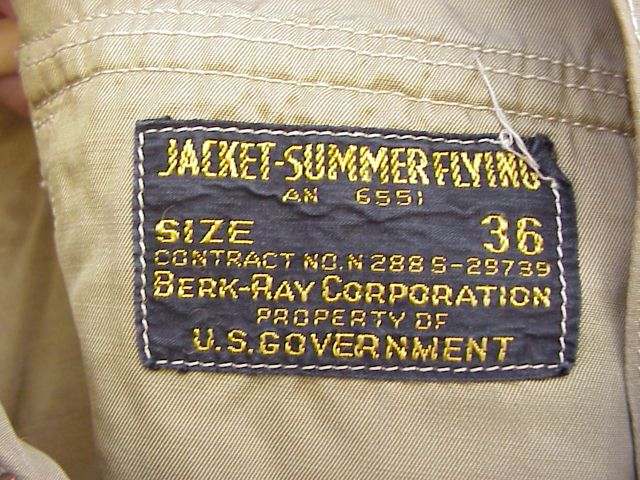 USN an6551 flight jacket - FLIGHT CLOTHING - U.S. Militaria Forum