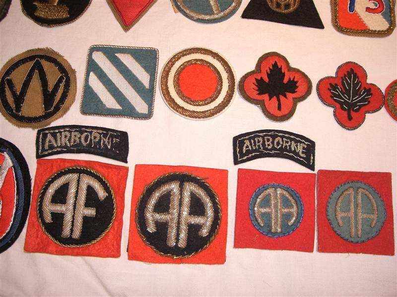 The 2nd Best Deal in my Live BULLION PATCHPOWER - ARMY AND USAAF - U.S ...