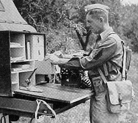 WWII Typewriter Question - FIELD & PERSONAL GEAR SECTION - U.S ...