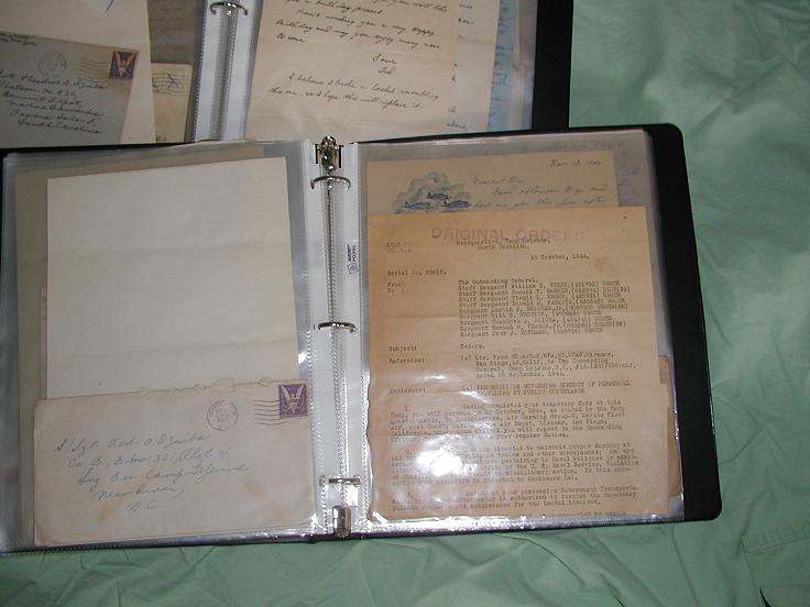 WW2 Letters - EPHEMERA, PHOTOGRAPHS & MILITARY ARTWORK - U.S. Militaria ...