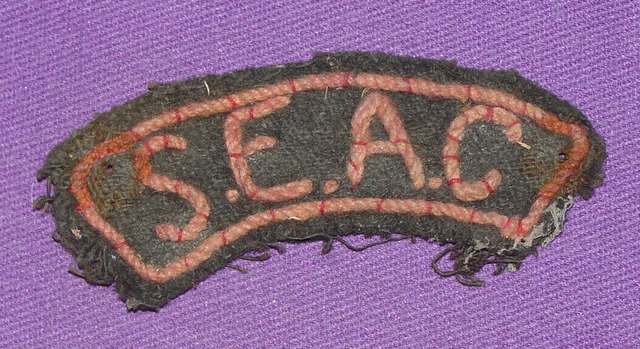 SEAC variations - ARMY AND USAAF - U.S. Militaria Forum