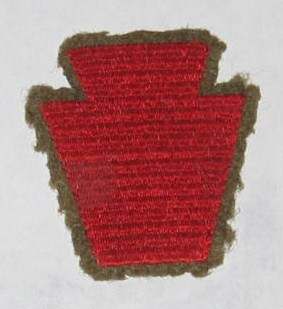 Is this 28th Division patch British made? - ARMY AND USAAF - U.S ...