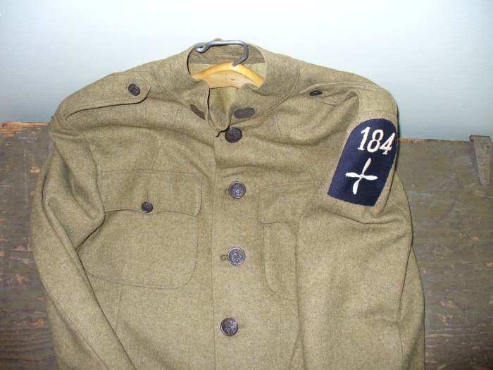 184 Aero Squadron Private Uniform WWI - (1917-1919) WORLD WAR ONE ...