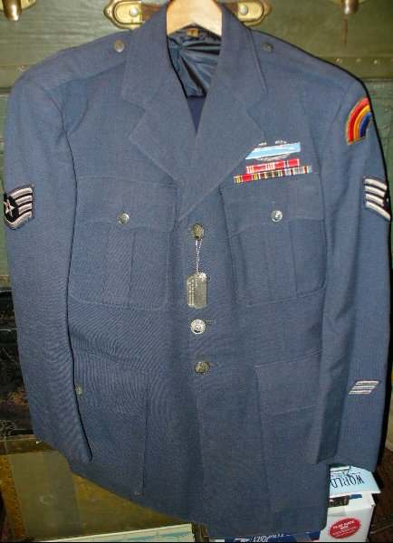 42nd Div USAF Uniform with CIB - UNIFORMS - U.S. Militaria Forum