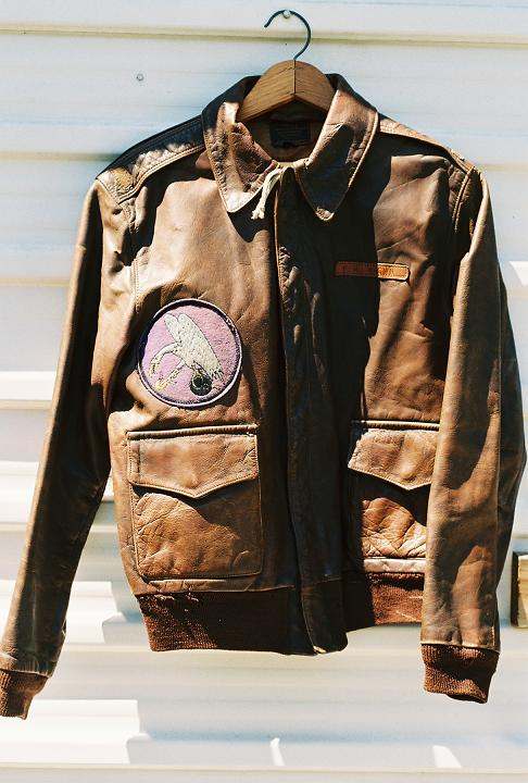 b-17 painted a-2 jacket "Belle of the Brawl" - UNIFORMS - U.S ...