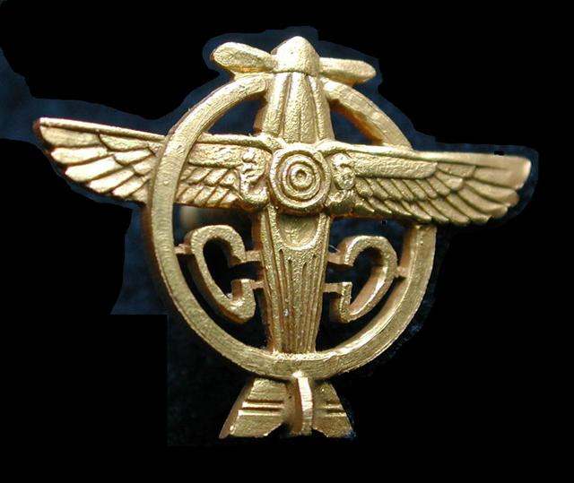 Gold Aviation Pin C C Wing Plane Identification - WING BADGES - U.S ...