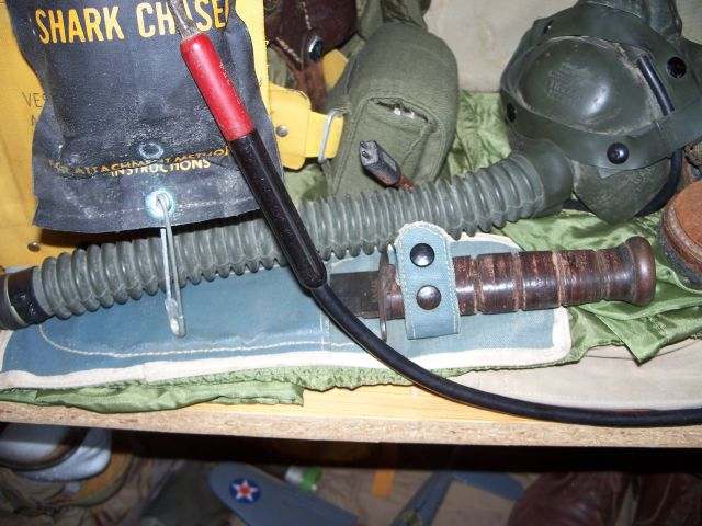 Late ww2 USN Nylon Flying Suit with rigger knife pocket - FLIGHT ...