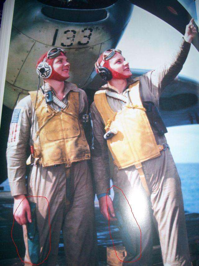 Late ww2 USN Nylon Flying Suit with rigger knife pocket - FLIGHT ...