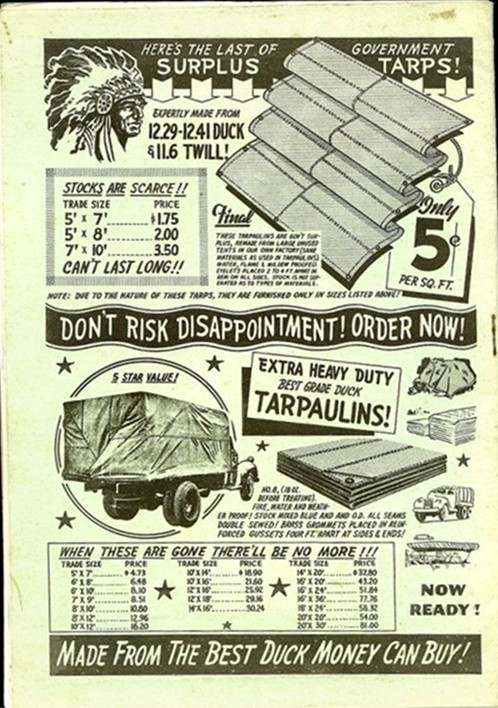 1950-1953 Cold War Era Army & Navy Surplus - EPHEMERA, PHOTOGRAPHS ...