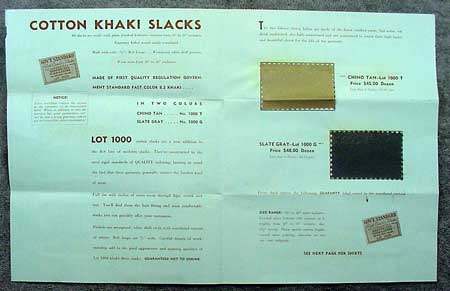 1950-1953 Cold War Era Army & Navy Surplus - EPHEMERA, PHOTOGRAPHS ...