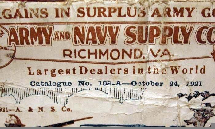 1950-1953 Cold War Era Army & Navy Surplus - Page 2 - EPHEMERA ...