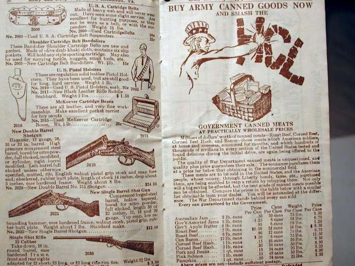 1950-1953 Cold War Era Army & Navy Surplus - Page 2 - EPHEMERA ...