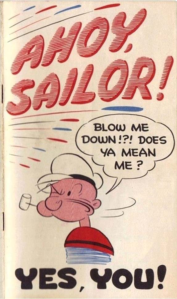 1946 "Ahoy, Sailor! Yes, You!" for U.S. Military Personnel - HOMEFRONT ...
