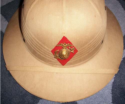 Marine Dress Blues Barracks Cover Emblem - EGA - MARINE CORPS EGA ...