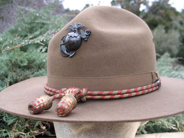 MARINE OFFICER'S CAMPAIGN COVER - UNIFORMS - U.S. Militaria Forum