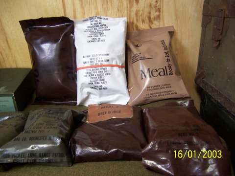 Rations, RVN to Present - FIELD & PERSONAL GEAR SECTION - U.S ...