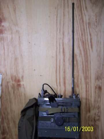 PRC-25 With Carrier and Antenna bag - RADIO & COMMUNICATIONS GEAR - U.S ...