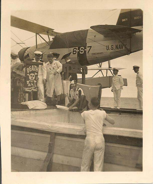 Neptune Rex appears on the "Cincinnati" CL6 - MILITARY SHIPS AND ...