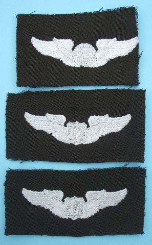 Embroidered USAAF wings - WING BADGES - U.S. Militaria Forum