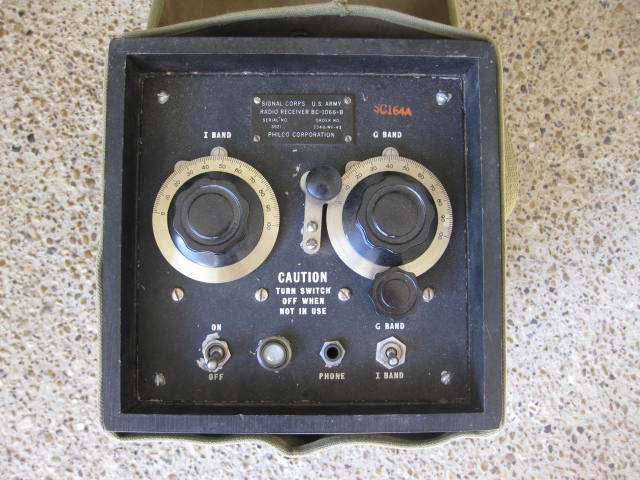 WW2 IFF radio test set - MILITARY AIRCRAFT & AVIATION - U.S. Militaria ...