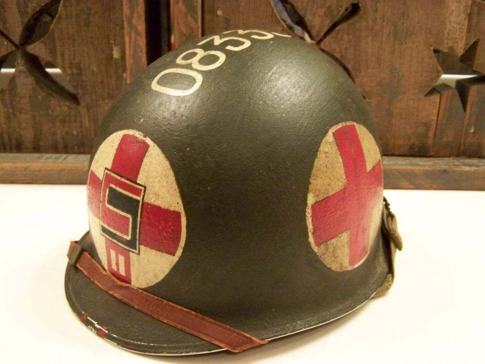 WWII Medic Helmet Markings & Regulations - CHAPLAIN & MEDIC HELMETS - U.S. Militaria Forum