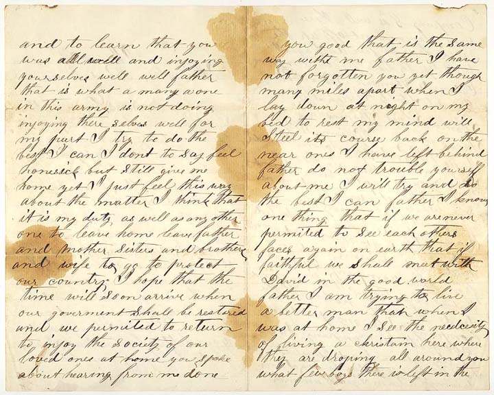 Civil War Letters of Robert Bowlin - EPHEMERA, PHOTOGRAPHS & MILITARY ...