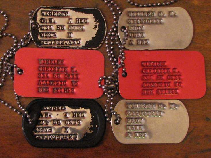 Dog Tags Styles and examples Part 1 - Page 16 - IDENTITY ITEMS (DOG ...