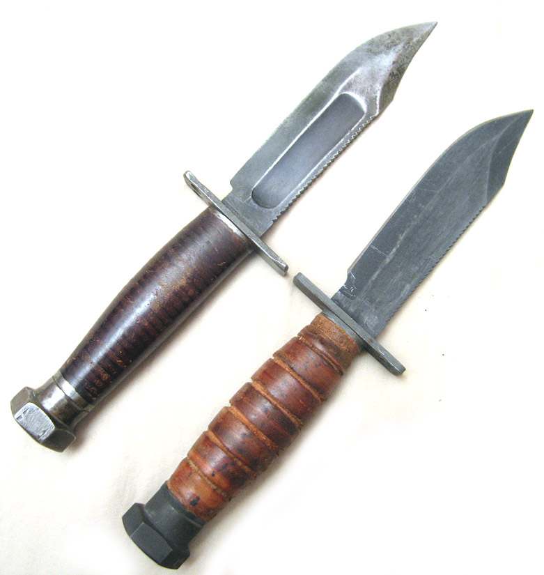strange pommel-dated, screw top jet knife - hmmm? - EDGED WEAPONS - U.S ...