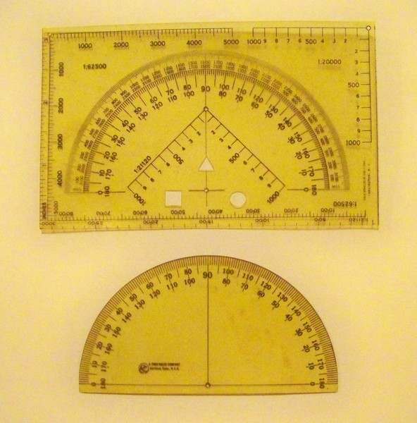 Protractors - FIELD & PERSONAL GEAR SECTION - U.S. Militaria Forum