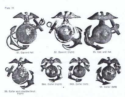 Droop Wing Cap Badges - MARINE CORPS EGA DISCUSSION - U.S. Militaria Forum