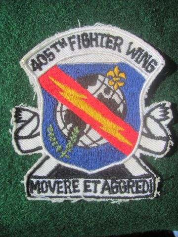 405th Fighter Wing patch 1973 - AIR FORCE (USAAF IS WITH ARMY) - U.S ...