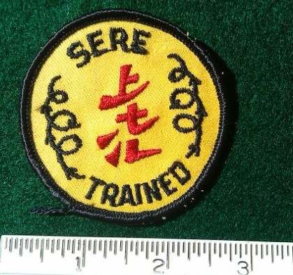 Navy SERE School patch 1982 - NAVY, COAST GUARD AND OTHER SEA SERVICES ...