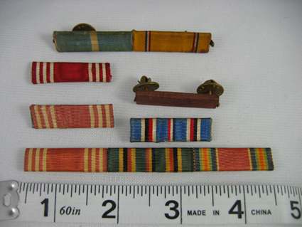 WWII Campaign Ribbons - MEDALS & DECORATIONS - U.S. Militaria Forum