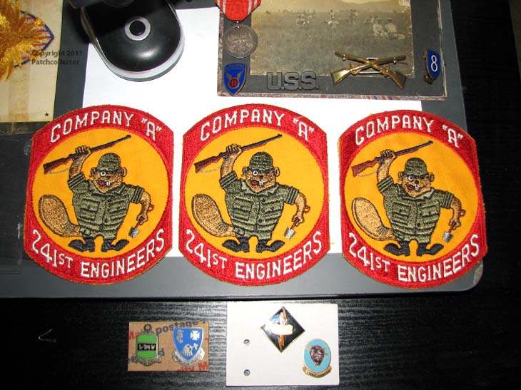 241st Engineer patches - ARMY AND USAAF - U.S. Militaria Forum