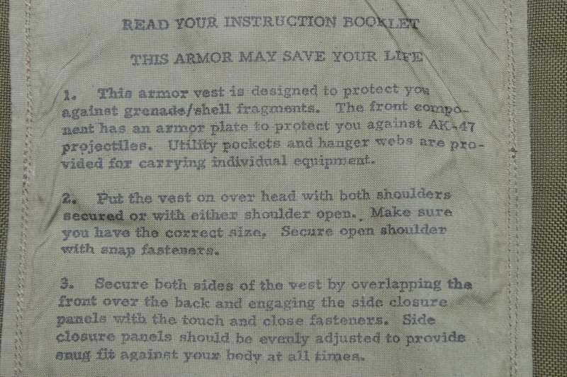 ERDL Body Armor CM and ICM - Page 2 - BODY ARMOR - U.S. Militaria Forum